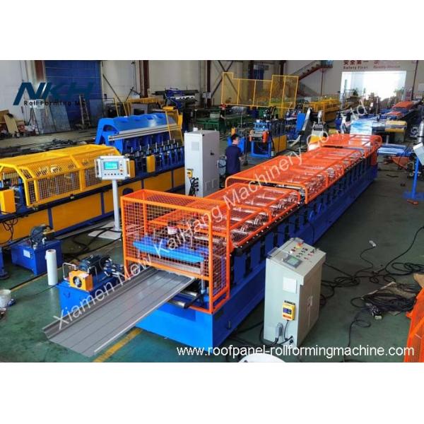 Quality Standing Seam Roof Panel Roll Forming Machine for GI Galaluminium Sheets for sale