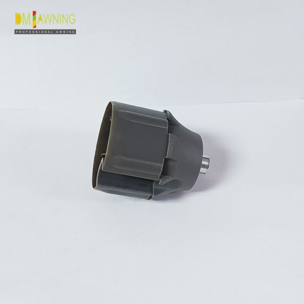 Quality Windproof Roller Blinds Kit Reel Nylon Round Plug Aluminum Awning Hardware for sale