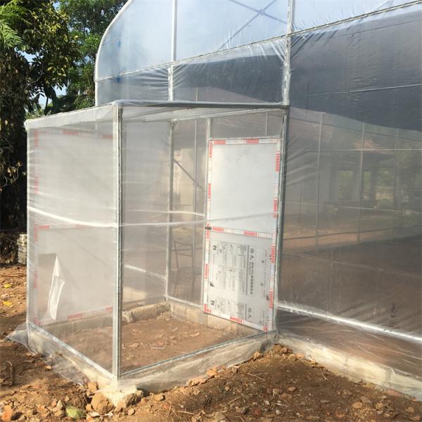 Quality Tropical Arches Agricultural Growing Polyethylene Film Greenhouse for sale