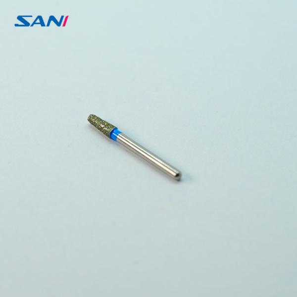 Quality OEM 8mm Dental Diamond Burs High Hardness Endo Rotary Instruments for sale
