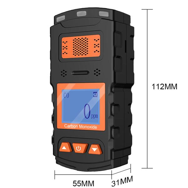 Quality Handheld CO Travel Carbon Monoxide Detector With Rechargeable Battery ODM for sale