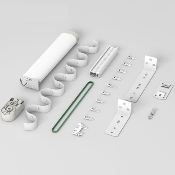 Quality Ripple Fold Wireless Remote Control Motorized Curtain Track for sale