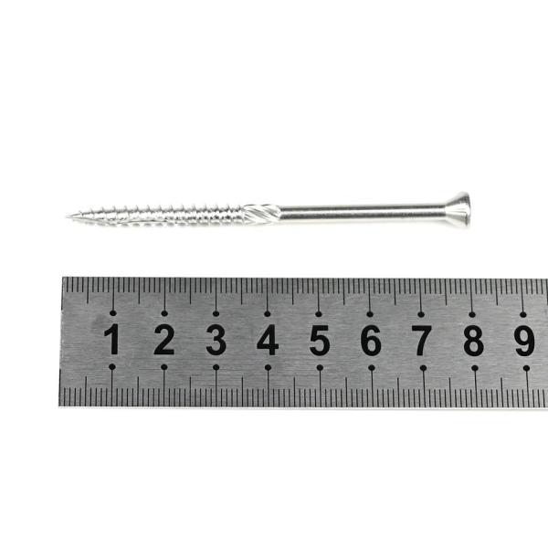 Quality 100% QC Test INCH Timber Screw For Door Trim Flat Head Torx Recess Partial for sale