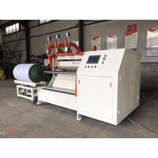 Quality Electrical Control Winding Machine For PE Sheet Fabric Carpet And Turf Coiling for sale