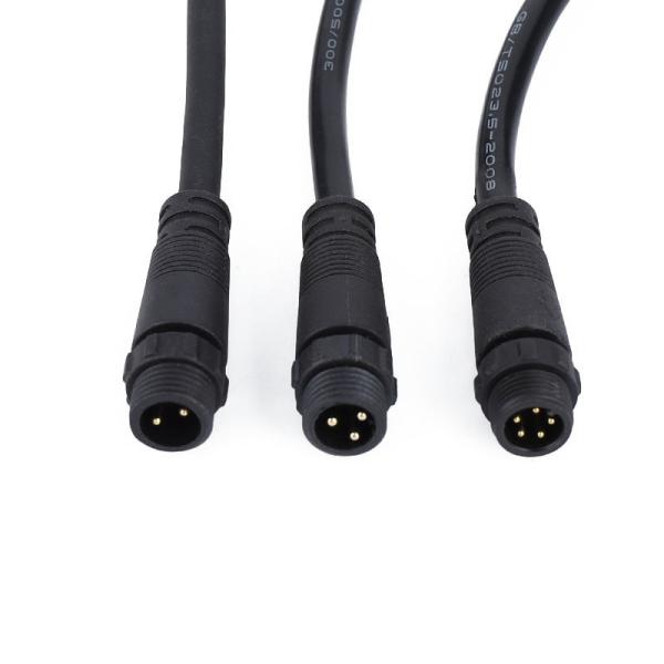 Quality Industrial Cable Nut Interface M12 Nylon Connector 1M OD6.8mm for sale