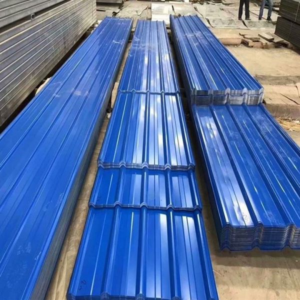 Quality 1000mm PPGI Color Coated Sheets Prepainted Galvanized Steel Corrugated For Construction for sale