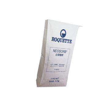 Recyclable Flat Bottom Paper Bags Hygienic Packaging Multilayer Paper Bags