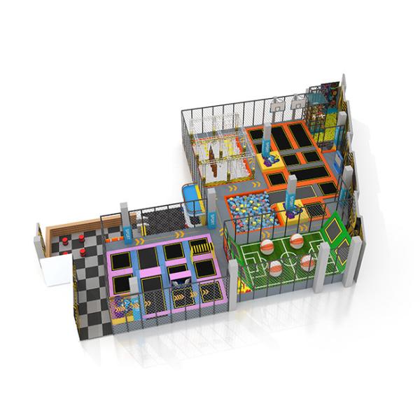 Quality Waterproof Commercial Trampoline Park Equipment Multiusage For Unisex for sale