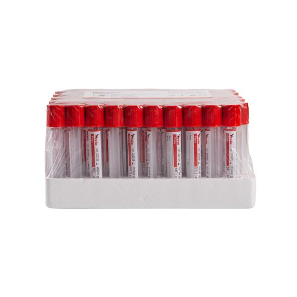 Quality Biochemistry Red Top Blood Tubes 0.5ml-10ml Bd Blood Collection Tubes for sale