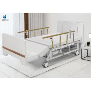 Quality Elderly Home Use Electric Hospital Bed With Toilet Hole Wash Hair Turn Left And for sale