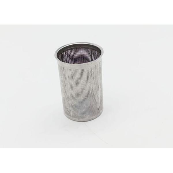 Quality 220 Micron 0.5mm Thickness Perforated Metal Pipe , Water Filter Elements For for sale