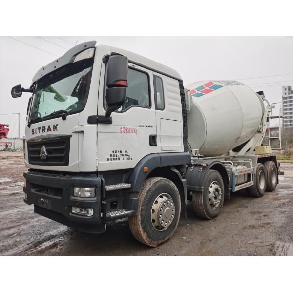 Quality 12m3 2nd Hand Concrete Mixer Truck 2020 SITRAK Construction Machinery Robust Design for sale