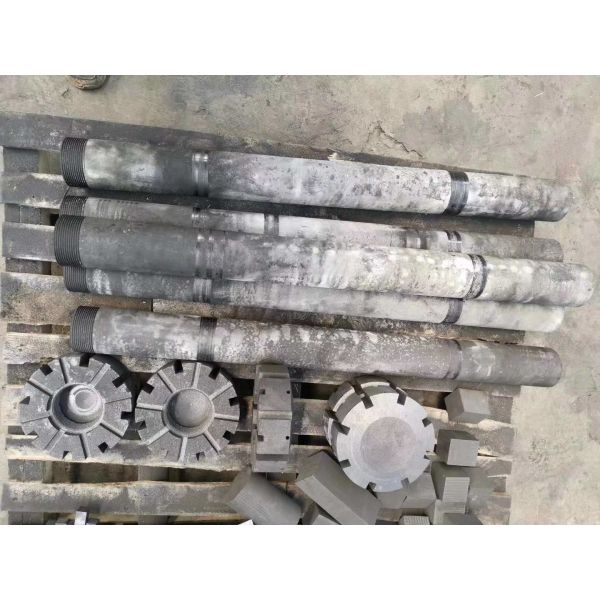 Quality 1.75g Bulk Density Graphite Rotor Solution for Aluminium Flake Graphite for sale