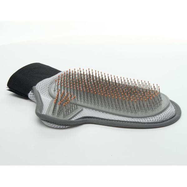 Quality Eco - Friendly Pet Grooming Glove PVC And Mesh Cloth  Material Easy Cleaning for sale
