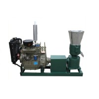 Quality 22 KW Mini Homemade Flat Die Pellet Machine For Agriculture , Poultry for sale