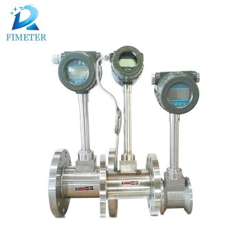 Quality Vortex Gas Flow Meter Compressed Air Flow Meter LUGB-DN20 Air and Variable Area for sale