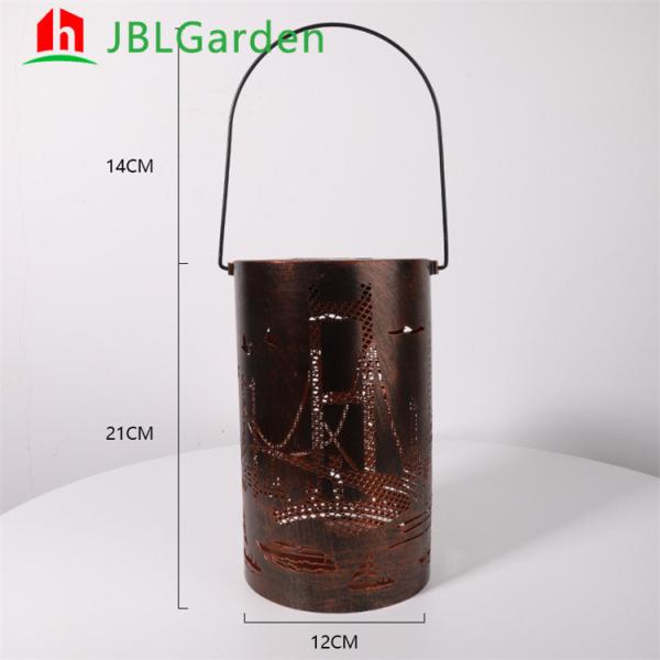Quality Outdoor Garden Lights Weathering Steel Rust Path Light Garden Bollard Lights Urban Bollard for sale