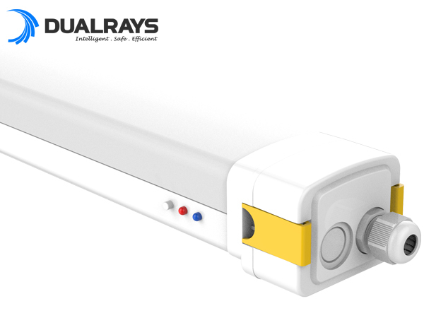 Quality DUALRAYS D5 LED Moisture-proof Light with DIP Switchable Power/3CCT and wiring for sale