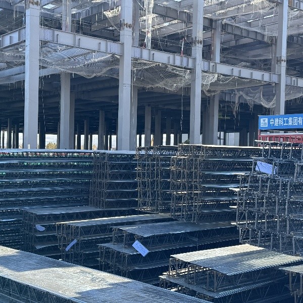 Quality Smooth Surface Galvanized Steel Deck Truss System Anti Rust Custom Lengths OSHA for sale