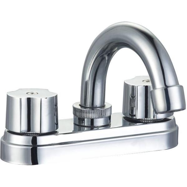 Quality 4in Widespread 2 Handle Bathroom Faucet Centerset Sink Faucet for sale