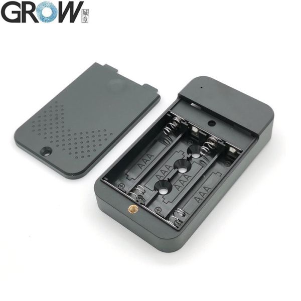 Quality GROW Black Plastic Battery Case Enclosure Easy Installation For Door Access Control Electronic Cabinet Lock for sale