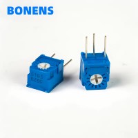 Quality 3323 Series Single Turn Metal Glass Glaze Trimmer potentiometer 3323s for sale