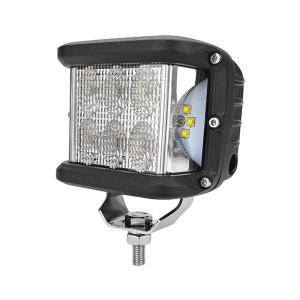 Quality 36W 12V 24V Flood Beam Dual Color Side Strobe LED Working Light for sale