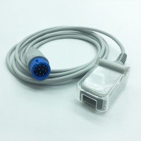 Quality Conmen Spo2 Adapter Cable 12 Pin Medical Materials Class II Instrument for sale