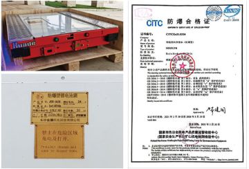 Explosion-Proof Radio Shuttle Racking