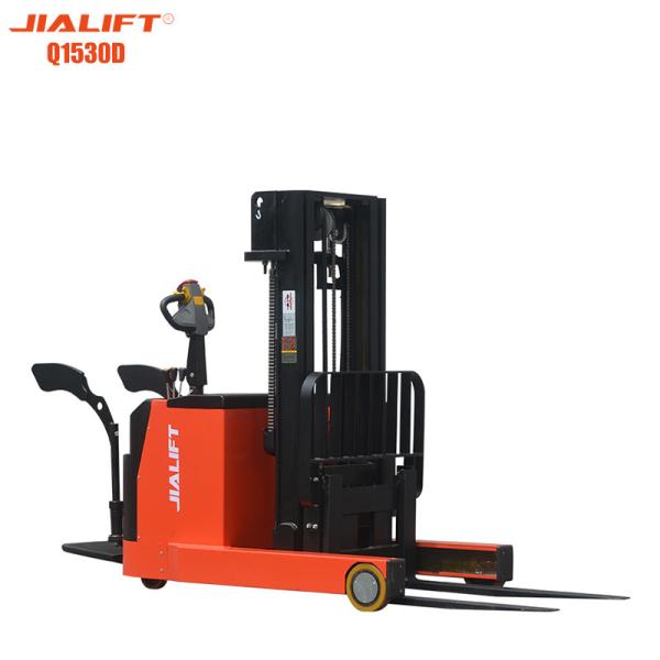 Quality 3kw Electric Reach Forklift 1300kg  Lifting Height 3000mm for sale