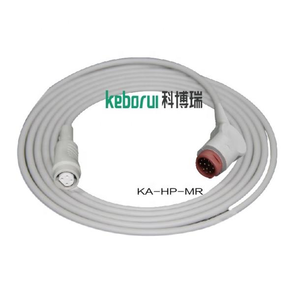 Quality Compatible  12 Pin IBP Adapter Cable To Mindray Transducer Cable for sale