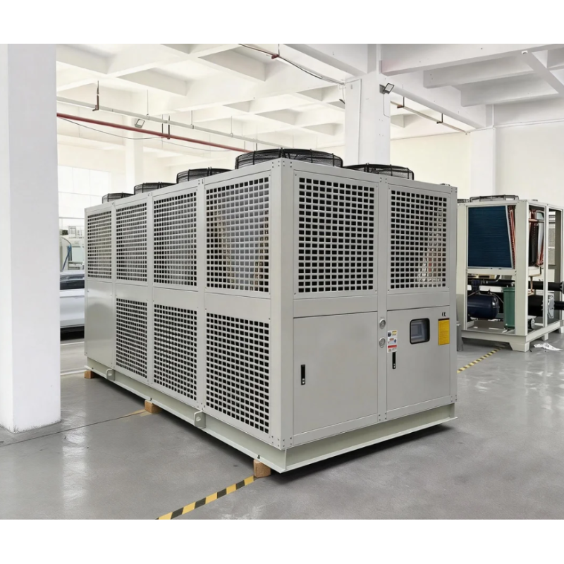Quality 120HP Air-Cooled Screw Chiller for Dairy Processing Plants for sale