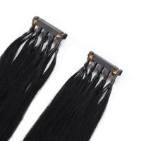 Quality Technology Human Hair 6D Hair Extensions 2nd Generation Customization and for sale