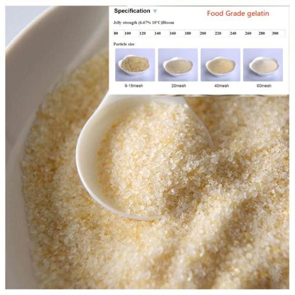 Quality Origin Halal Beef Gelatine Ph Value 4.5-6.5 Ash Content Less Than 1.5% for sale