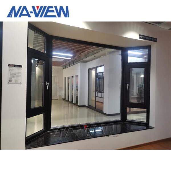 Quality Large Casement Bay Window Aluminum Bow Bay Window for sale