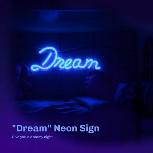 Quality Dream Handmade 12v Home Led Neon Signs For Office for sale