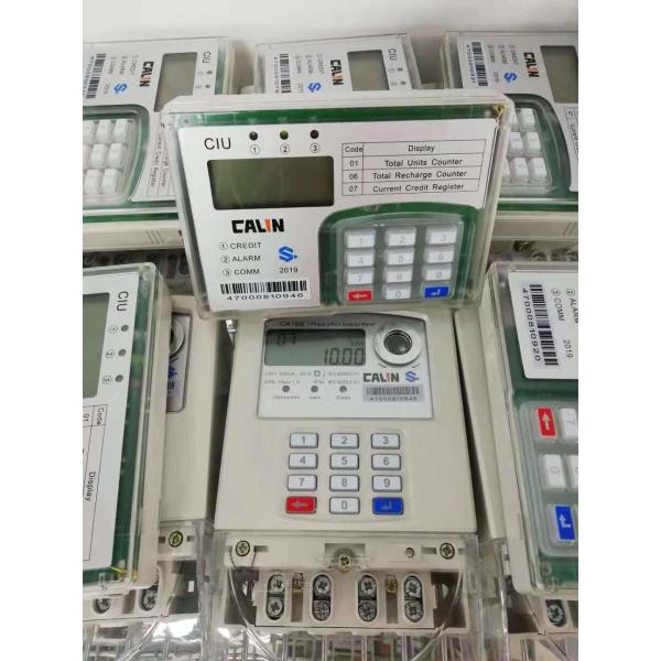 Quality Ｍicro Grid STS Single Phase Power Meter Prepayment Keypad Electricity Meter With for sale
