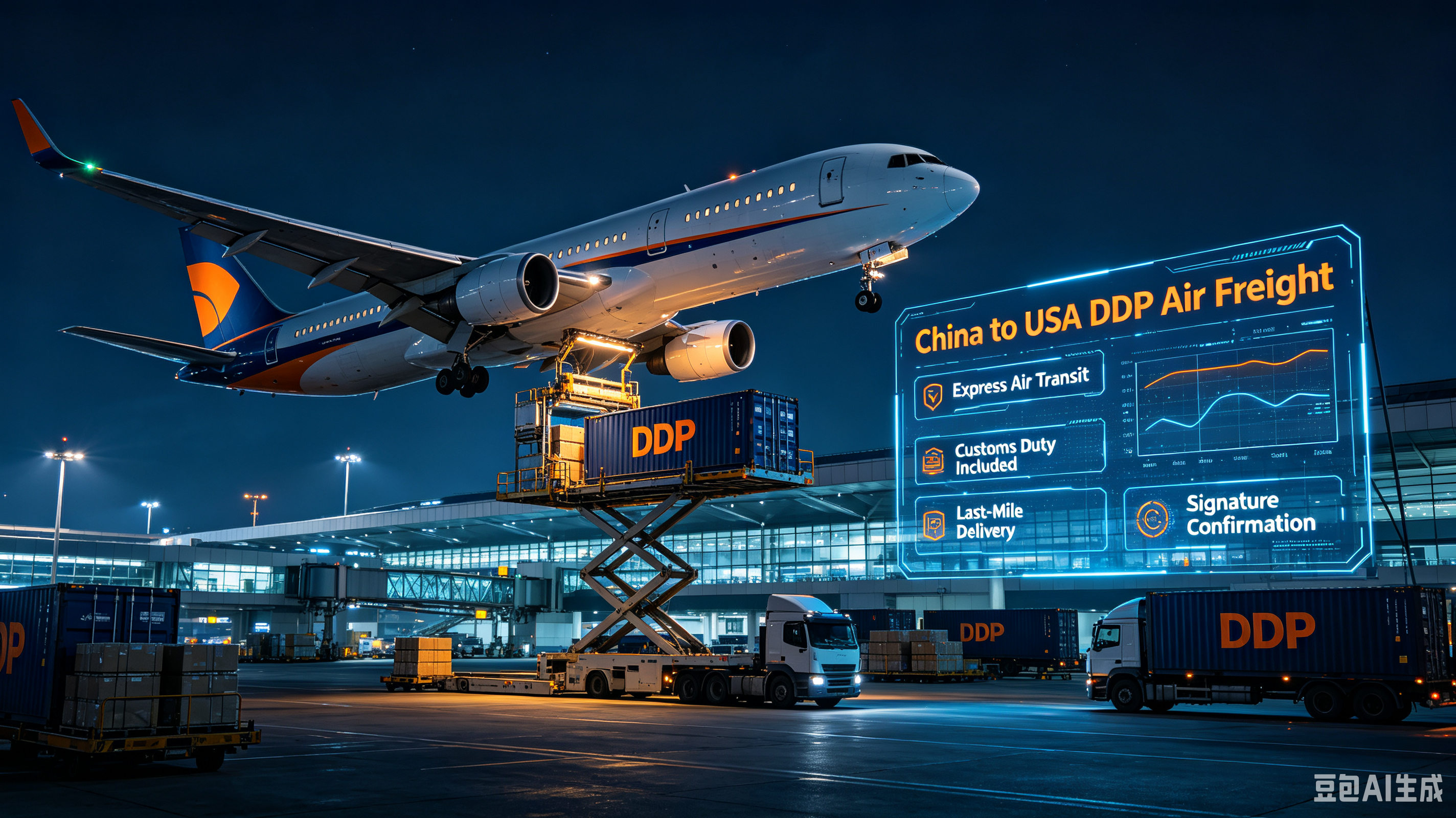 Quality China to USA DDP by Air Door to Door Services with Comprehensive Logistics Solutions for sale