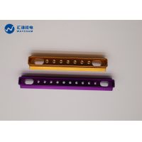 Quality Grey Anodized 6063T5 Cnc Precision Machined Components Medical Tube Holder for sale