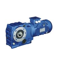 Quality Inline Helical Bevel Gearmotor Speed Reducer Gear Box 5.5KW Electric Motor for sale