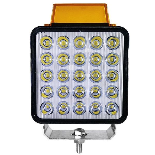 Quality White / Blue LED Square Work Light 75W LED Spotlights For Tractors for sale