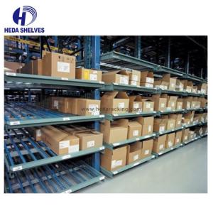Quality 500kg Layer Carton Flow Racking System Carton Flow Rollers for sale