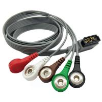 Quality Holter Ecg Cable HP 11pin 1.5m For M4725a Digitrak XT 989803157481 for sale