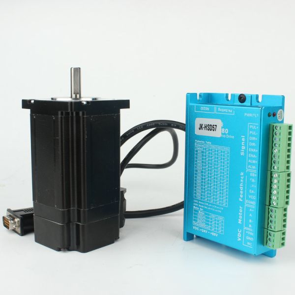 Quality JK-HSD57 60VDC Nema 23 Closed Loop Stepper Motor Driver for sale