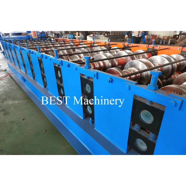 Quality Metal Sheet Floor Decking Roofing Roll Forming Machines with Embossing Rollers for sale