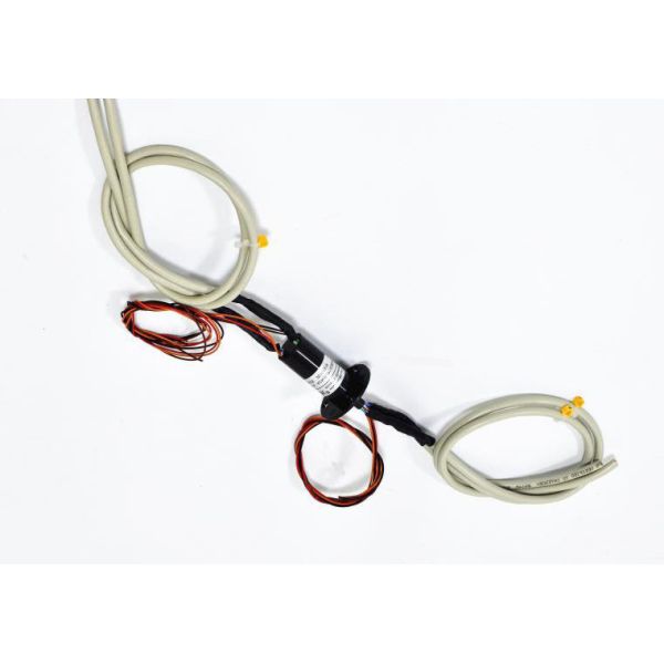 Quality CAT5E Lead Wire With Ethernet Small Size Slip Ring For Oceanographic Survey for sale