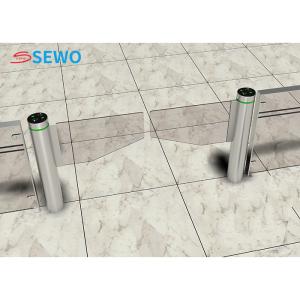Quality Supermarket Entrance Swing Barrier Gate , Security Entrance Swing Gate Access for sale