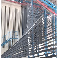 Quality Compact Design Vertical Powder Coating Equipment for Aluminum Profiles - Fit for sale