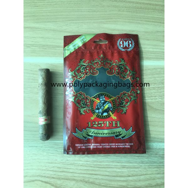 Quality Self - Styled Moisturizing Plastic Cigar Bags For Travel Customized Size for sale