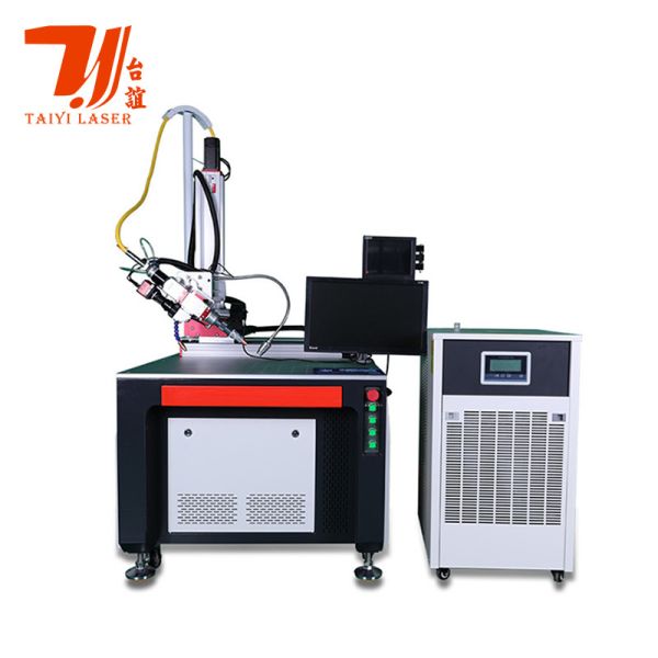Quality 1000W - 6000W 4 Axis Multifunctional Continuous Optic Fiber Laser Welding Machine for sale